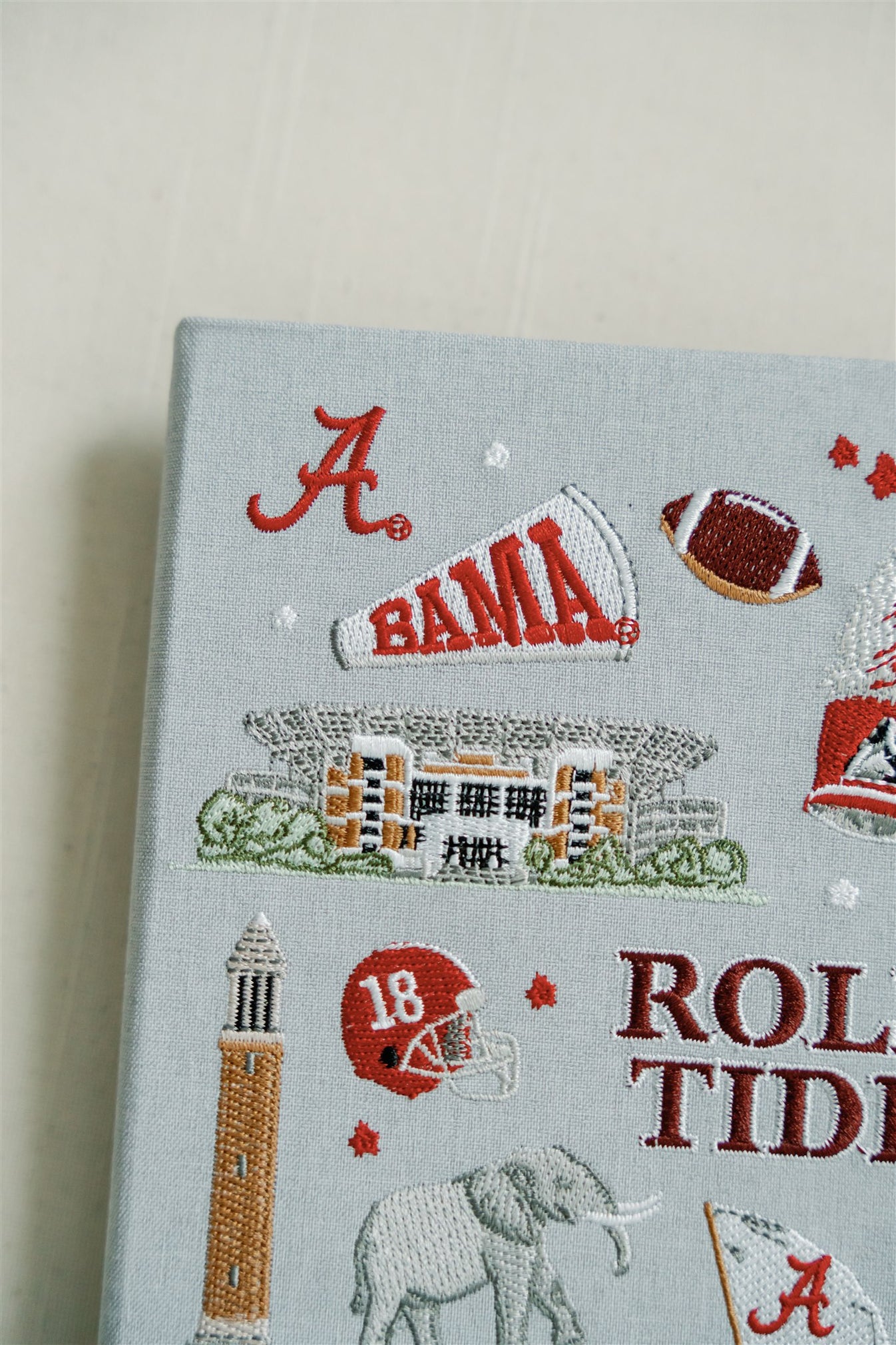 Embroidered University of Alabama Hardcover Notebook – Gracefully Made Art
