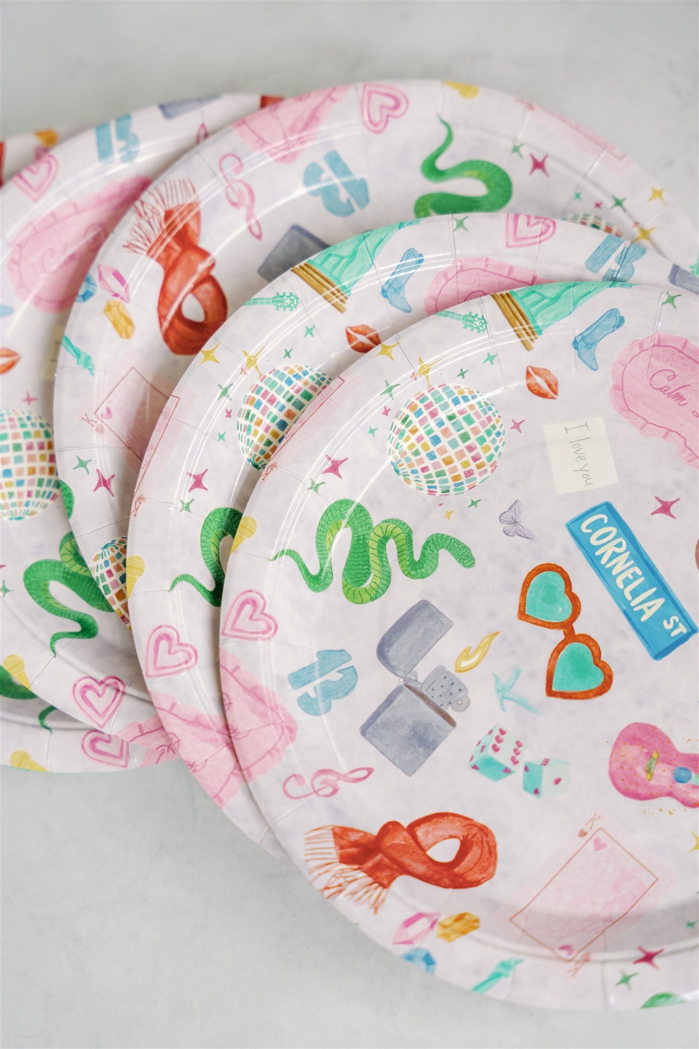 Eras Paper Plate Pack – Gracefully Made Art