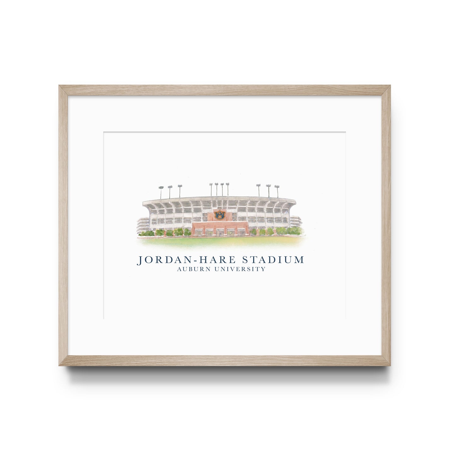 Jordan-Hare Stadium Print – Gracefully Made Art